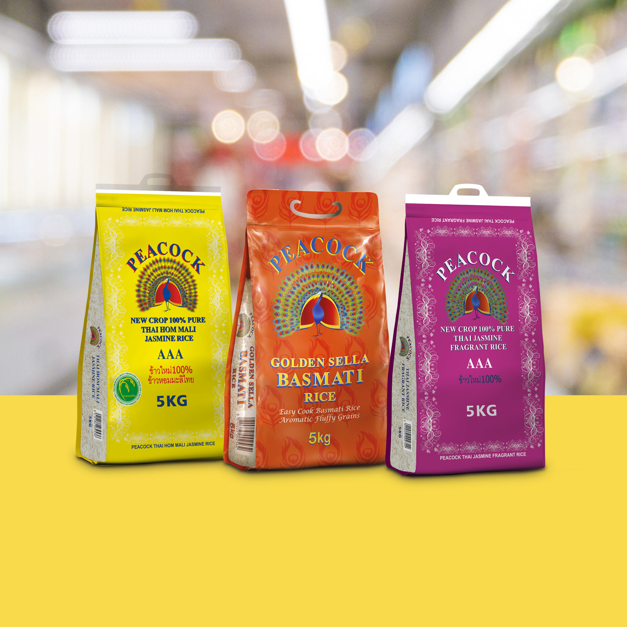 Peacock® Rice for every family